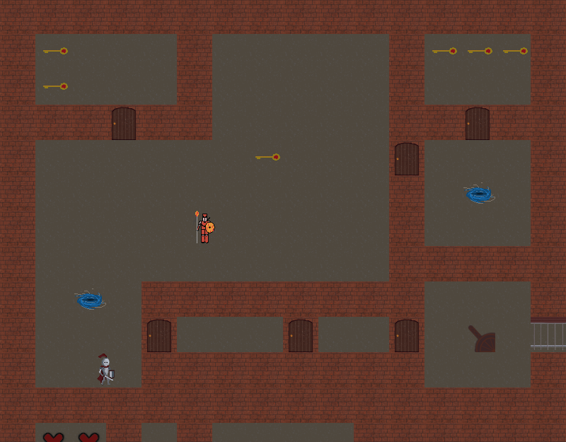 Simple Escape the Castle Game in JavaScript Free Source Code | SourceCodester